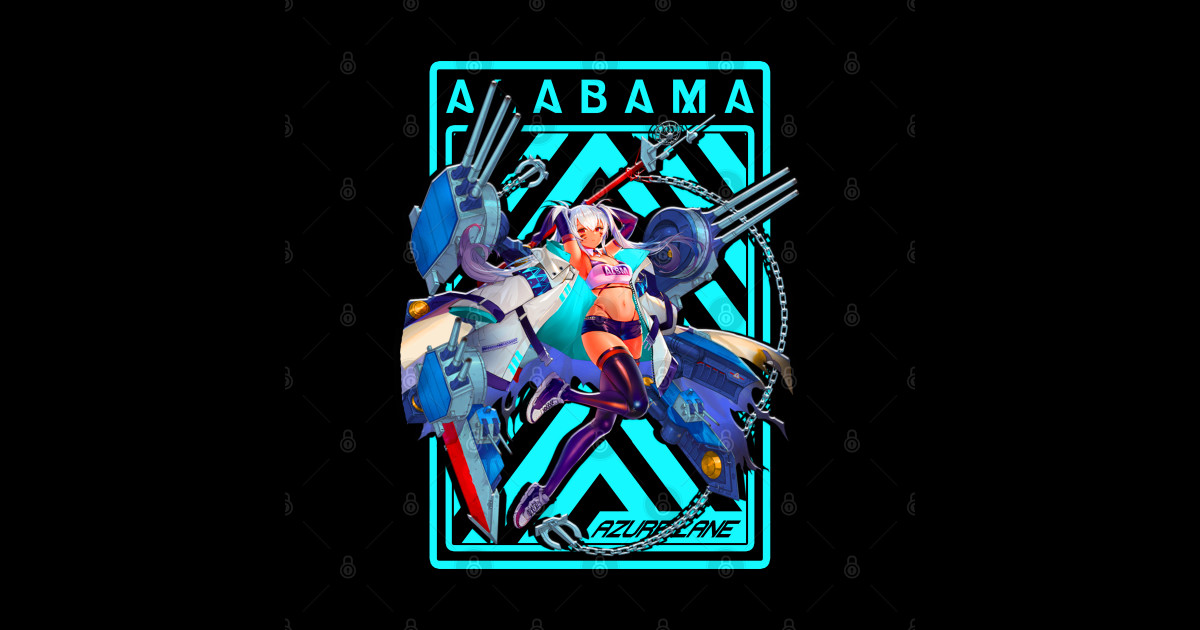 Alabama Azur Lane Mask Teepublic