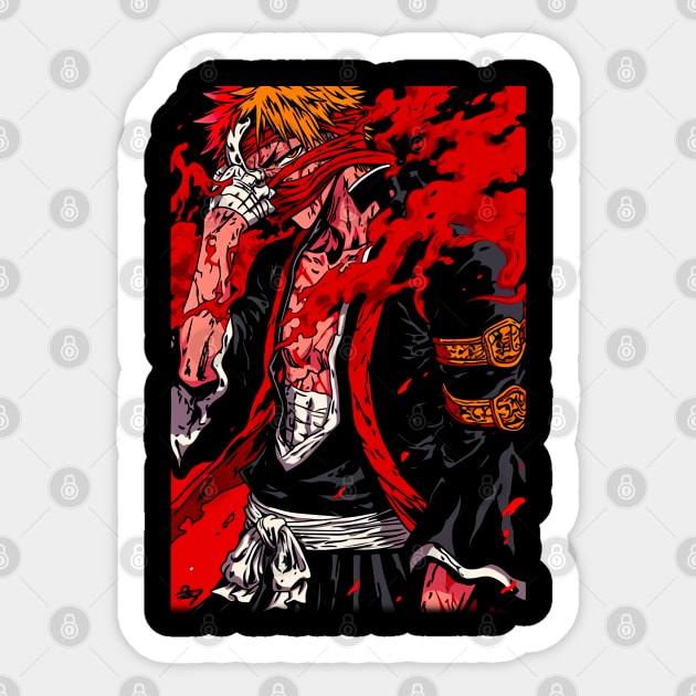 ichigo kurosaki - bleach - Bleach - Sticker | TeePublic