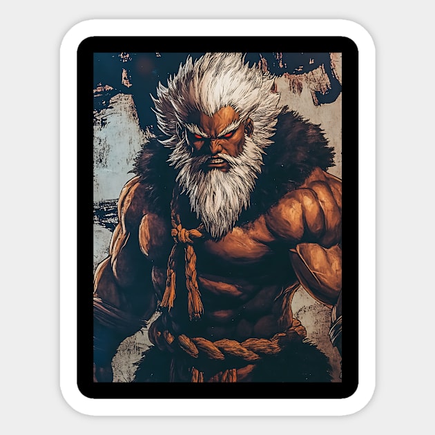 Akuma Street Fighter Fanart - Akuma - Sticker | TeePublic