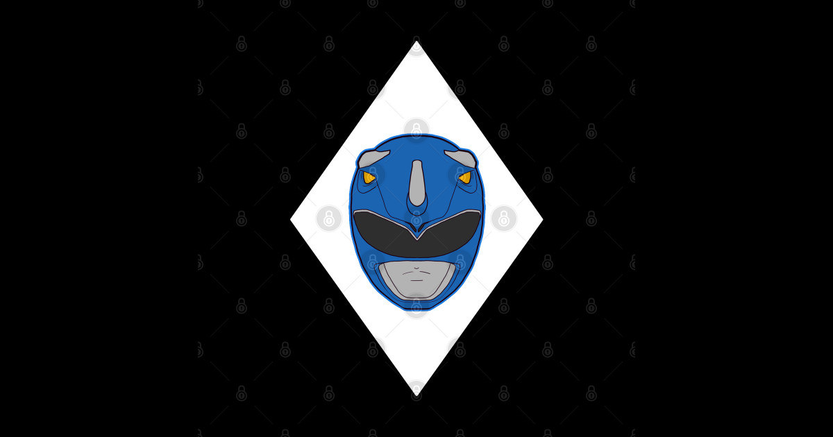 power ranger blue ranger - Power Rangers - T-Shirt | TeePublic