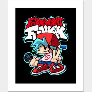 Friday Night Funkin Posters and Art Prints for Sale | TeePublic