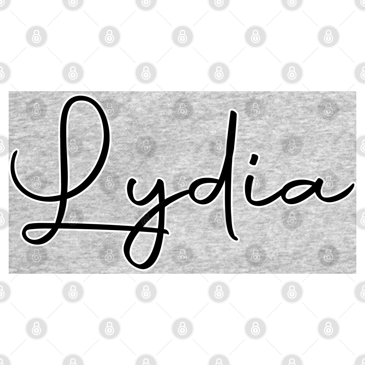 Autography Lydia Name Label - Autography Lydia Name Label - T-Shirt ...