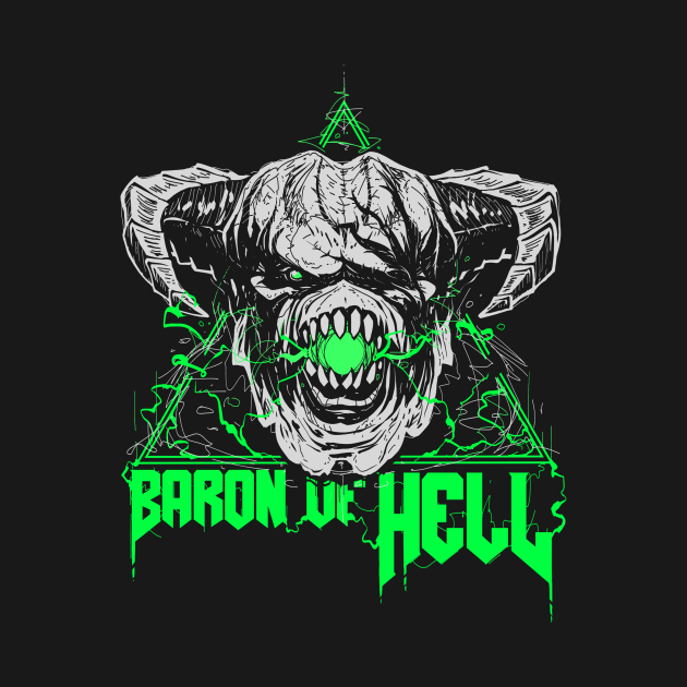 Baron Of Hell Baron Of Hell Demon Doom T Shirt Teepublic