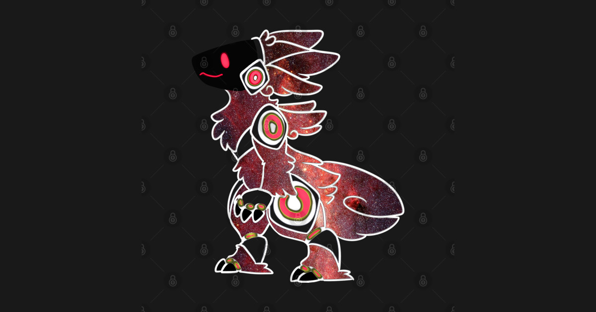 Protogen Fursuit Furry Fursona Cosmic Red stars - Protogen - Kids ...
