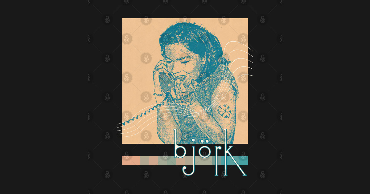 Björk >> Aesthetic Fan Art Design - Bjork - T-Shirt | TeePublic