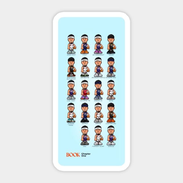 Devin Booker Phoenix Suns - Devin Booker - Sticker | TeePublic