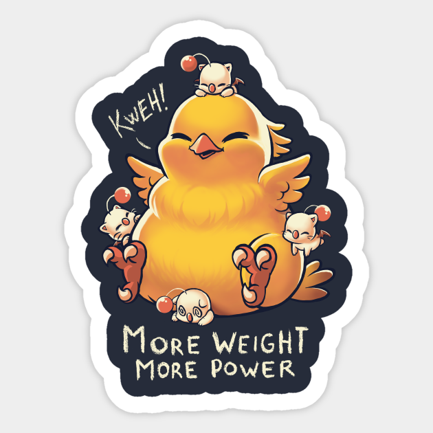Kweh! Fat Chocobo - Final Fantasy Creature - Monster Summon - Chocobo ...