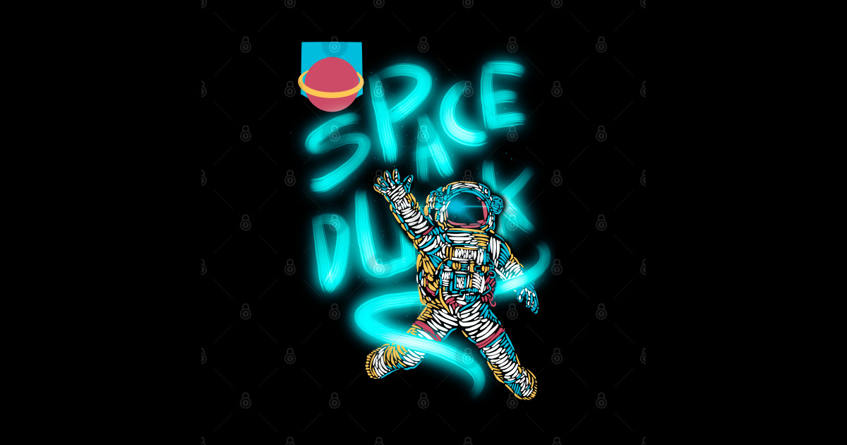Space dunk - Space Dunk - Phone Case | TeePublic