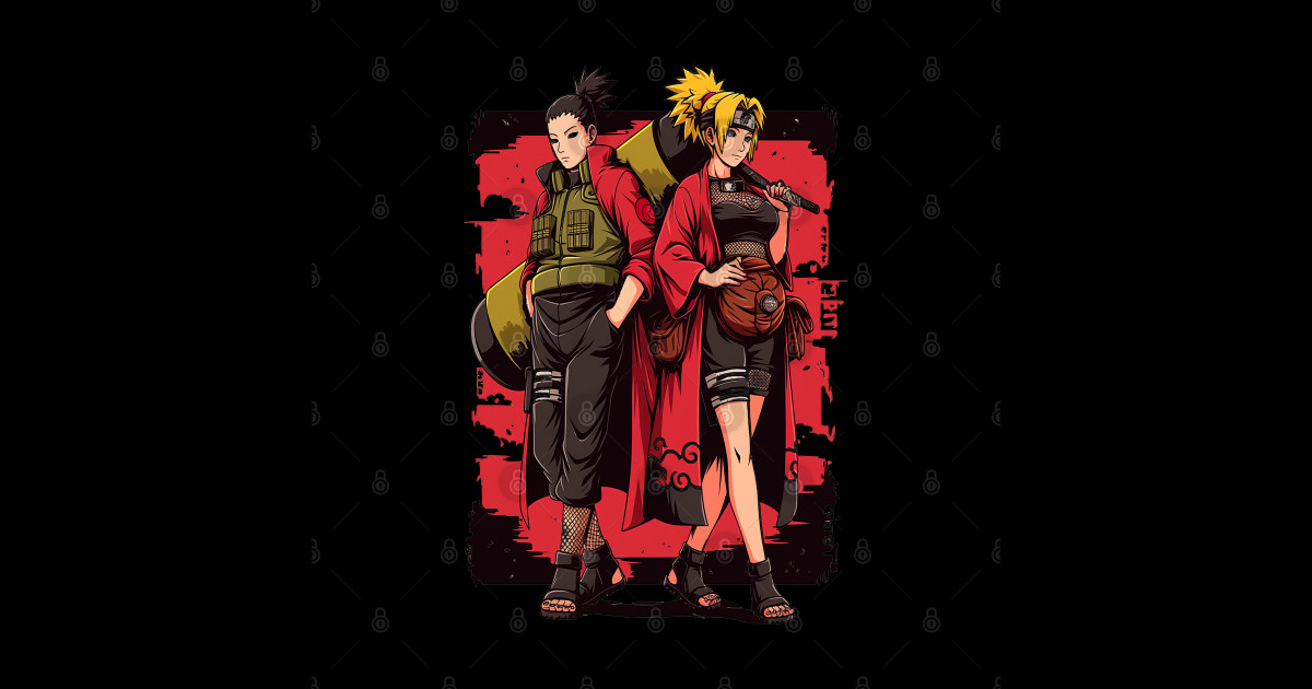 shikamaru temari - Naruto - Sticker | TeePublic