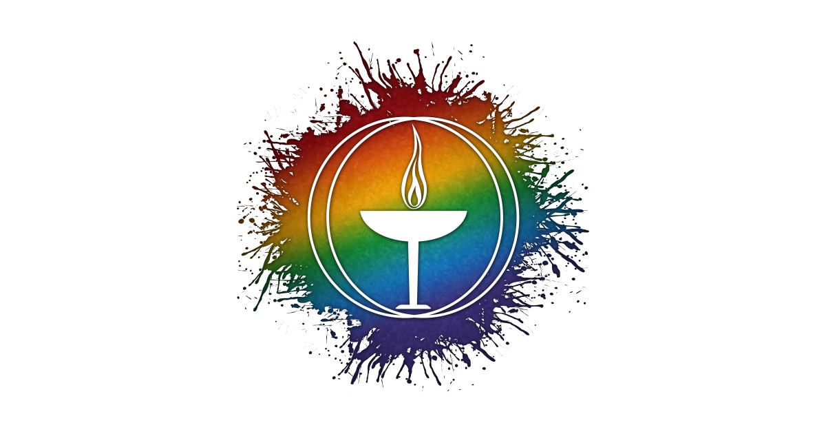 Rainbow Unitarian Universalism Symbol - Unitarian Universalism - T ...