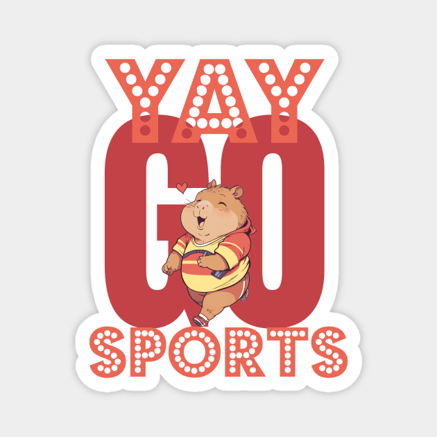 yay go sports cute capybara running - Yay Go Sports Cute Capybara ...