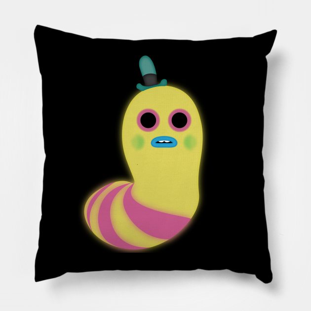 Glow Worm - Trolls - Pillow | TeePublic