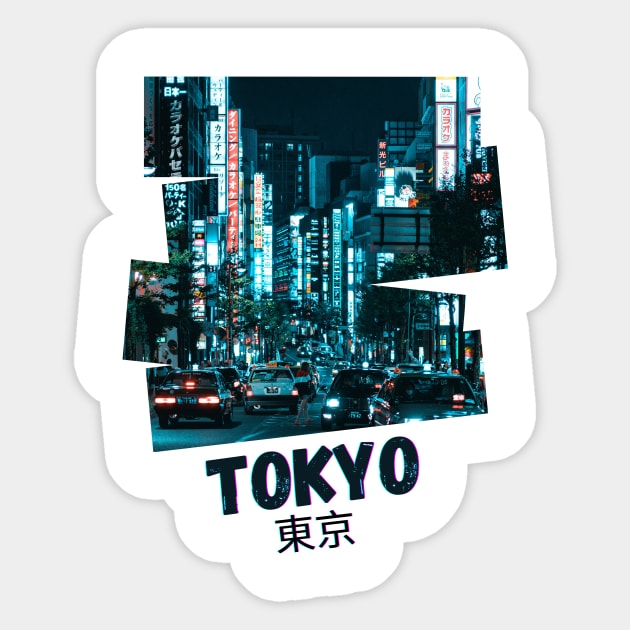 Tokyo Design - Tokyo - Sticker | TeePublic