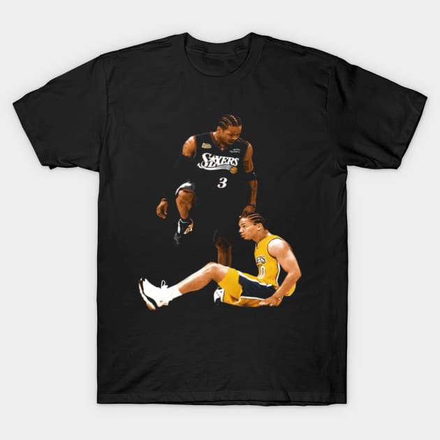 Allen Iverson Step Over - Allen Iverson - T-Shirt | TeePublic