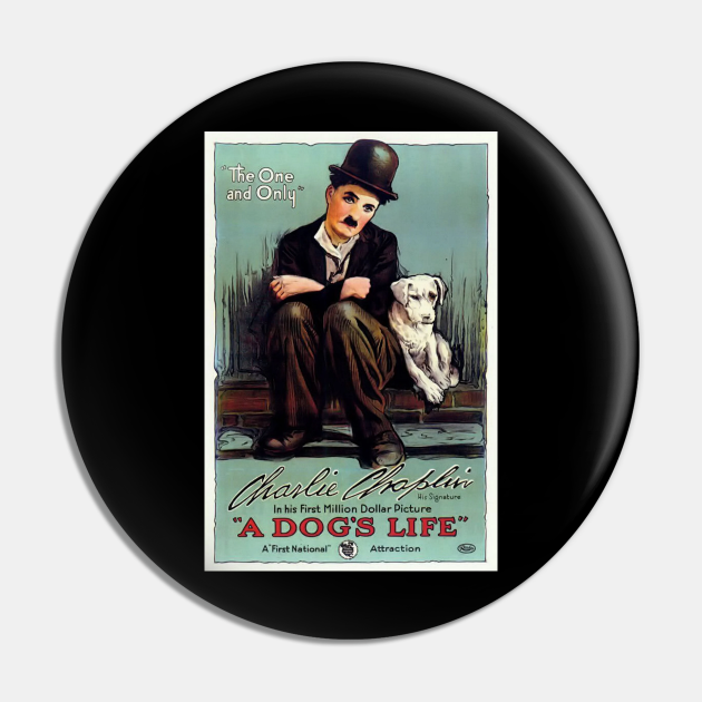 A Dog's Life Movie Poster - A Dogs Life - Pin | TeePublic