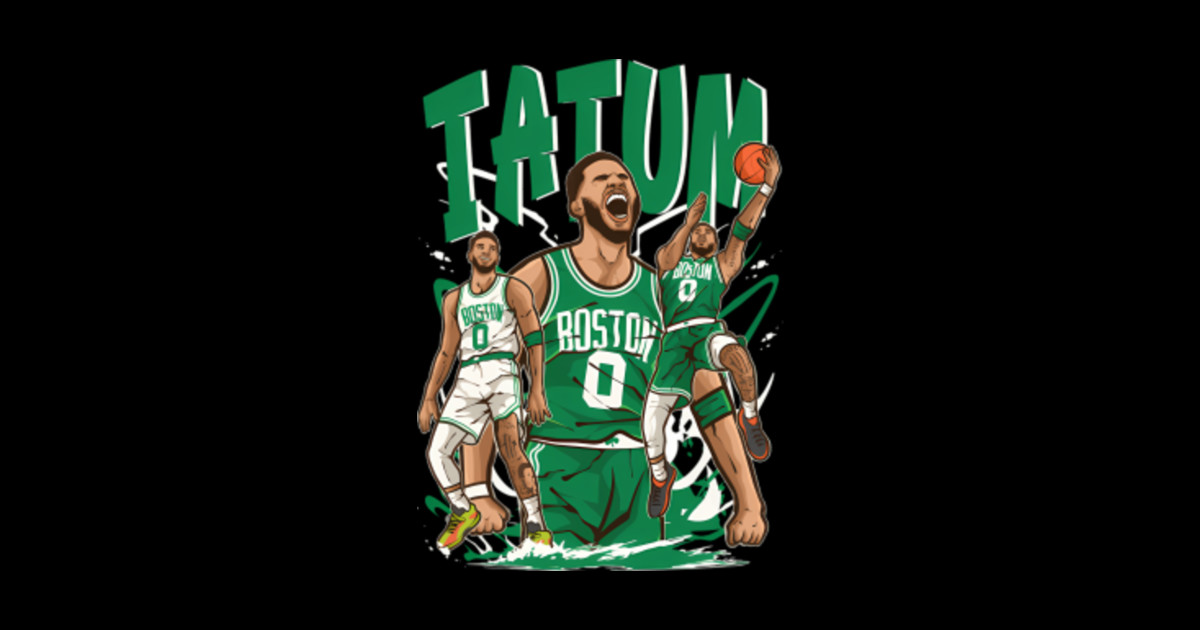 Jayson Tatum | Boston Celtics Cartoon - Jayson Tatum - Sticker | TeePublic