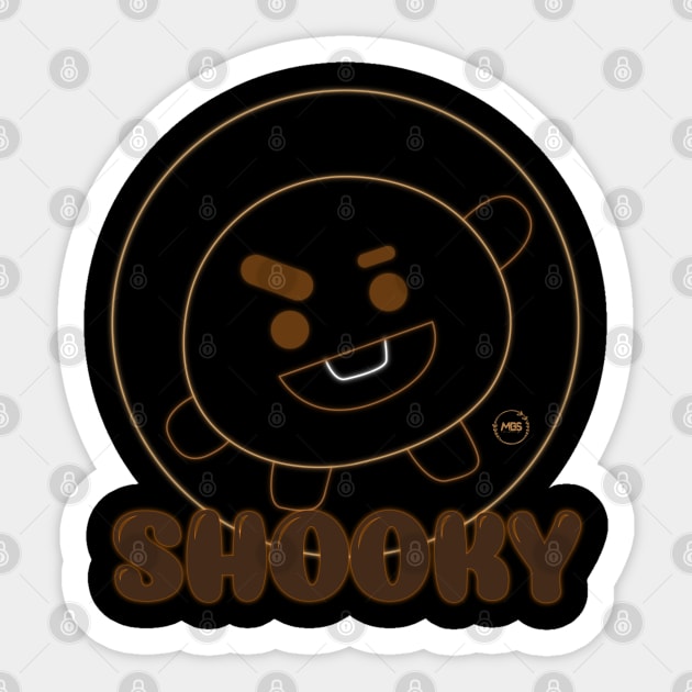 Shooky led design - Kpop Merchandise - Sticker | TeePublic