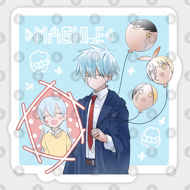 Lance Crown Siscon - Mashle - Sticker | TeePublic