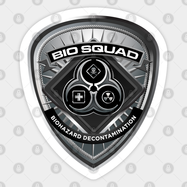 Biohazard big badge - Biohazard - Sticker | TeePublic
