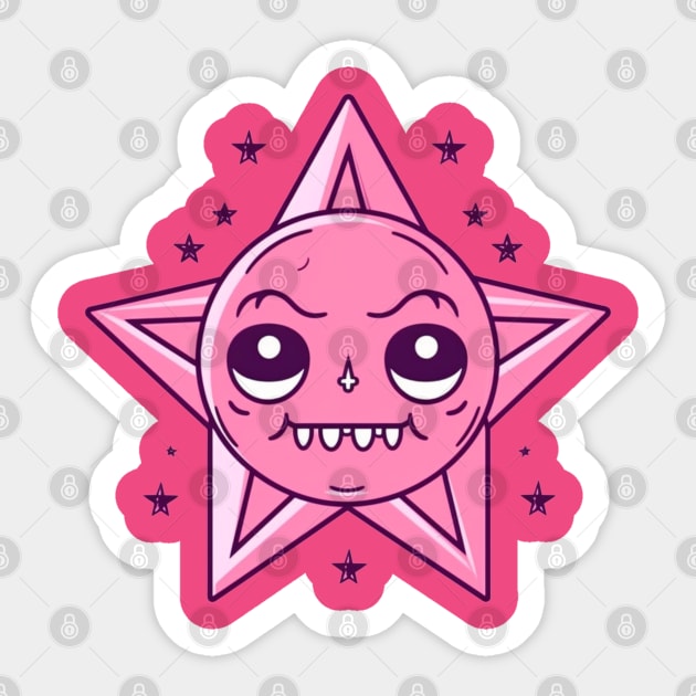 Pink Craft Cult - Pink Satan - Sticker | TeePublic