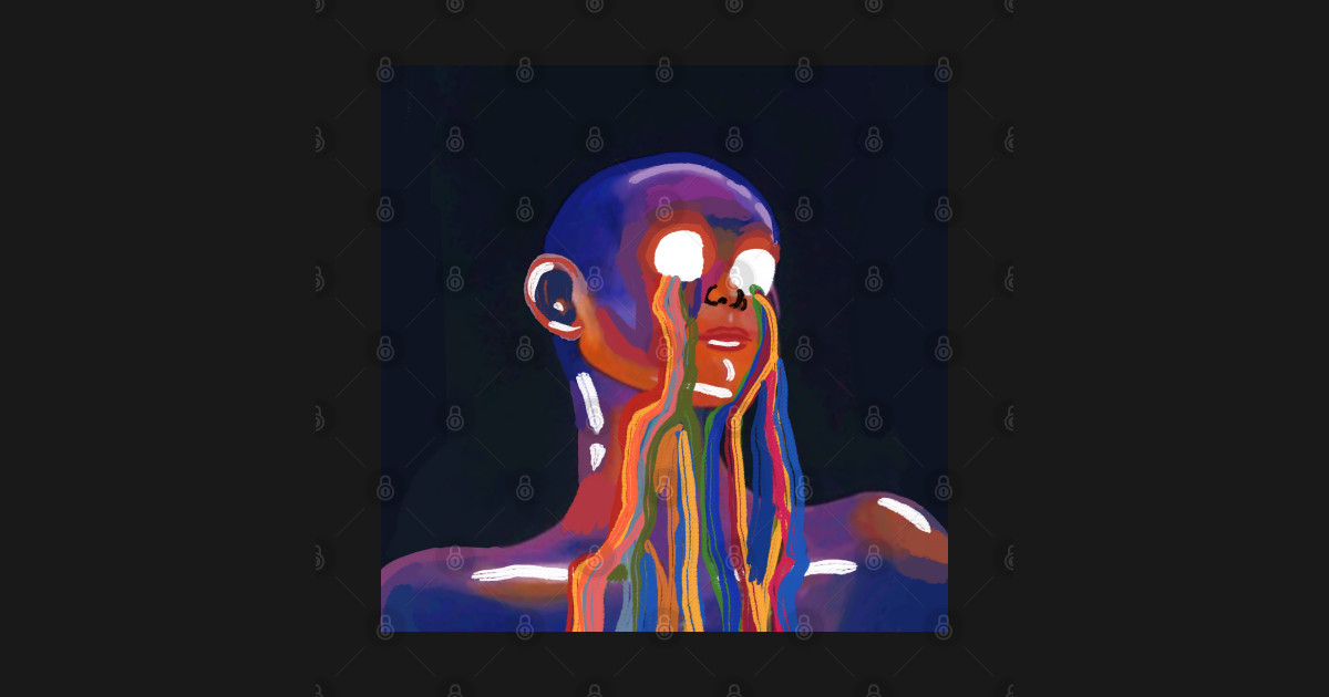 Bleeding colours - Colours - T-Shirt | TeePublic