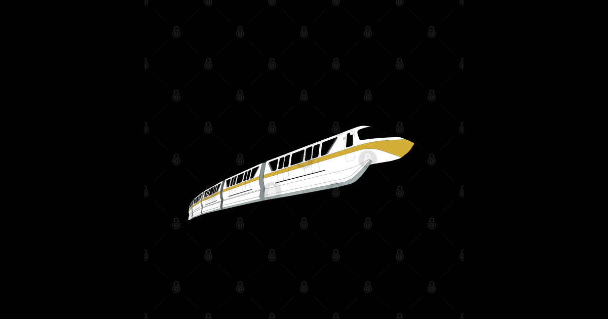 Gold Monorail - Monorail - Sticker | TeePublic