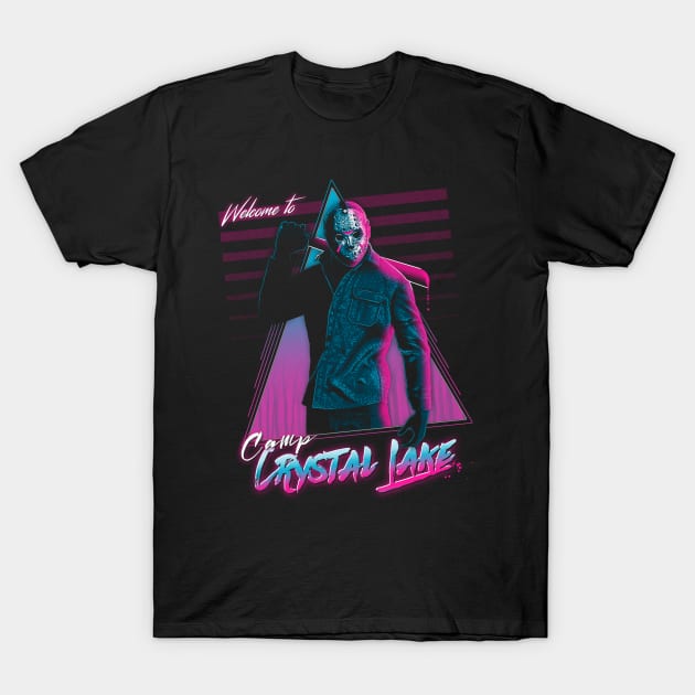 Welcome to camp crystal lake - Friday The 13th - T-Shirt | TeePublic