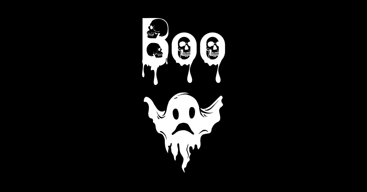 boo ghost | scary ghost for halloween | gift for kids and adults - Boo ...