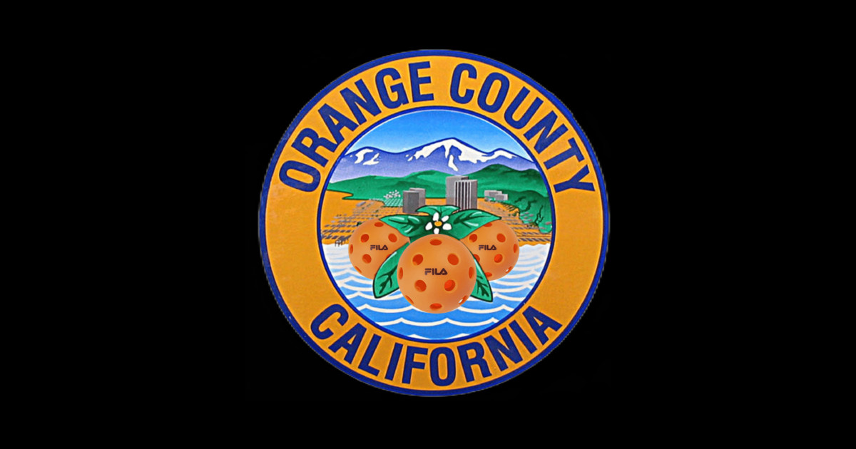 Pickleball Orange County Logo - Pickleball Orange County - Sticker ...