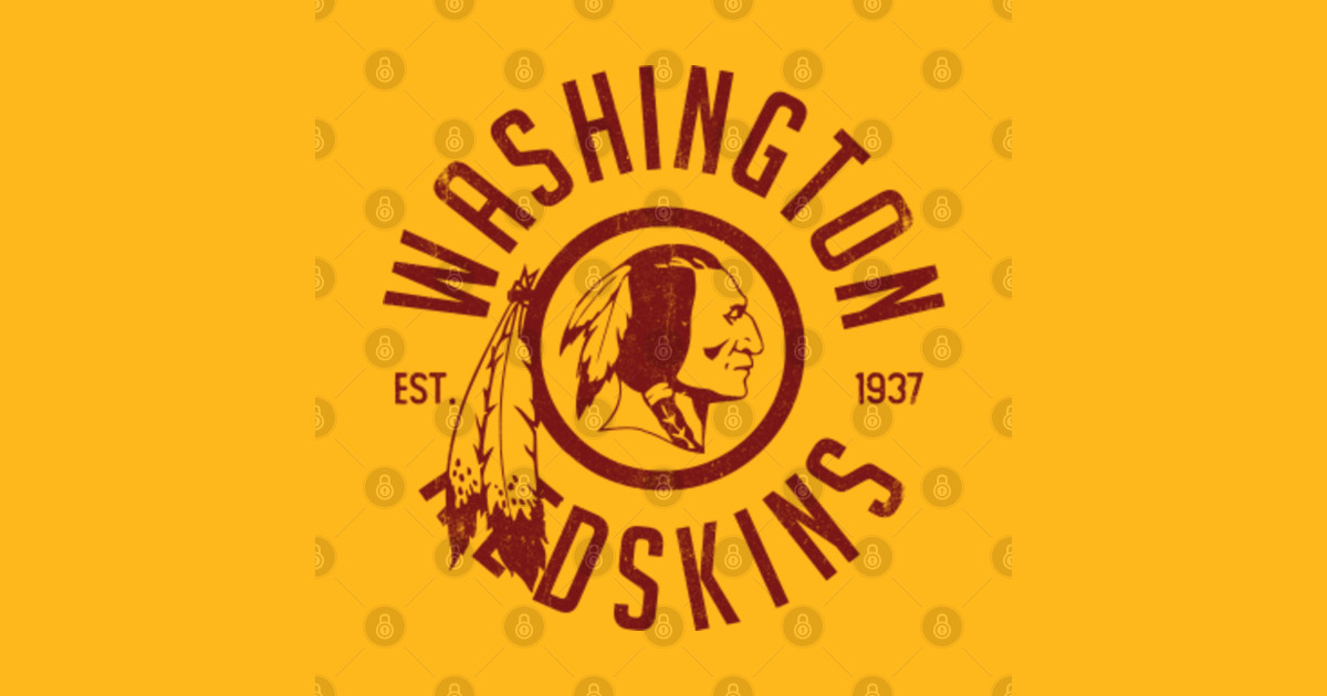 Retro-Washington-Redskins V.7 - Washington Redskins - T-Shirt | TeePublic
