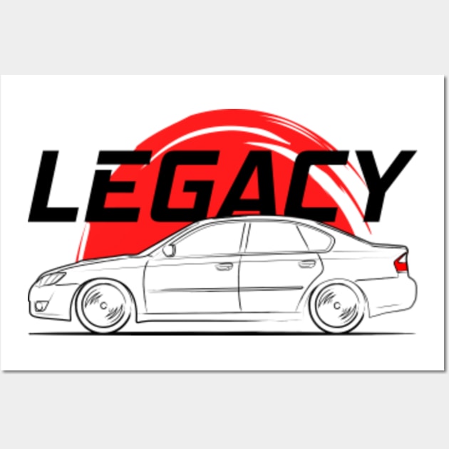 B4 Legacy GT MK4 Racing - Legacy - Posters and Art Prints | TeePublic