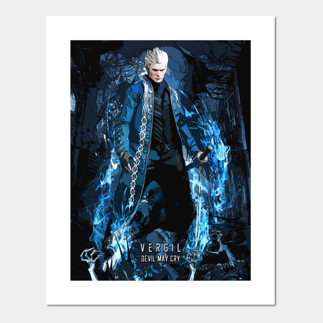 Devil May Cry 3 Vergil - Vergil - Posters and Art Prints | TeePublic