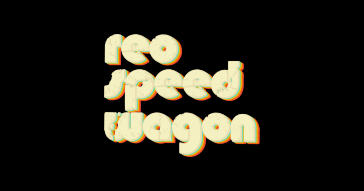 vintage color reo speedwagon - Reo Speedwagon - Sticker | TeePublic