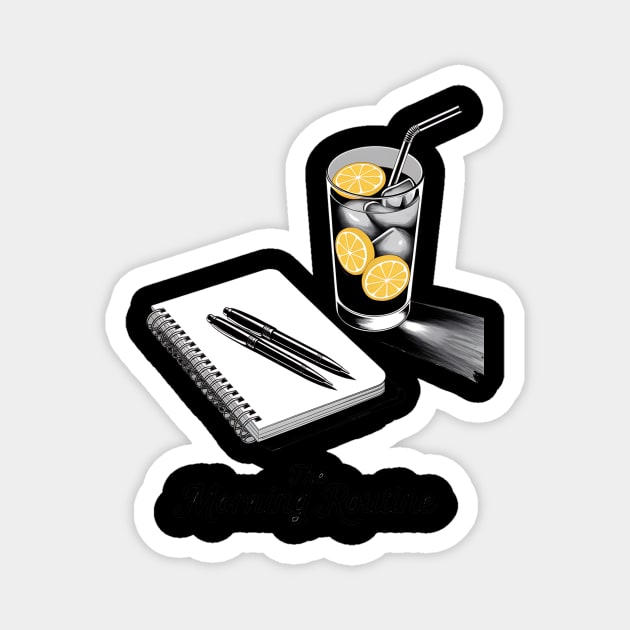 The Morning Routine, Notebook And Pen, Lemon Water - The Morning ...