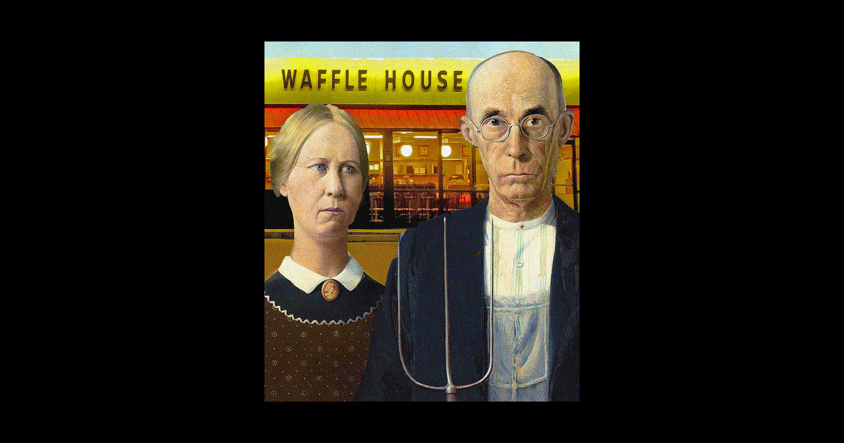 Waffle House American Gothic - Waffle House American Gothic - Posters ...