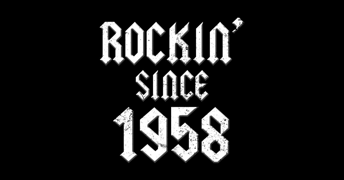67 Year Old Classic Rock 1958 67th Birthday Vintage Retro - 67 Year Old ...