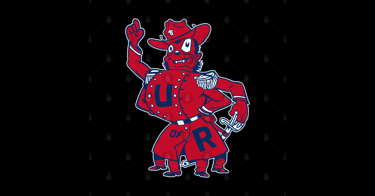 Vintage of U of Richmond Spiders Mascot - Richmond - Sticker | TeePublic