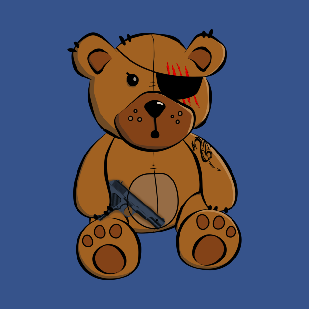 Bad Teddy Bear - Bear - Kids T-Shirt | TeePublic