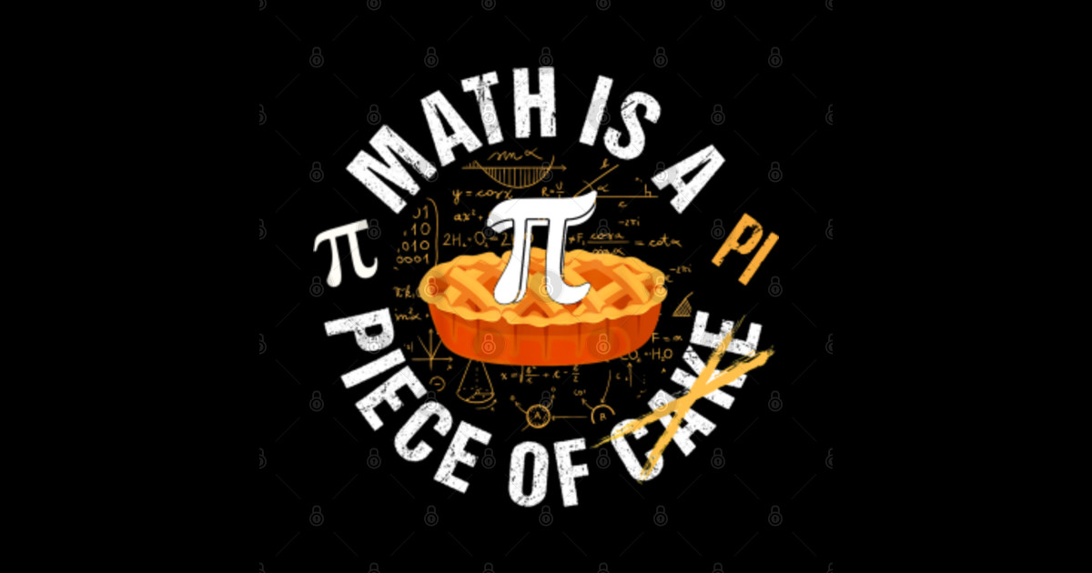 Simple Pi Symbol Shirt National Pi Day Gift - Pi Day - Sticker | TeePublic