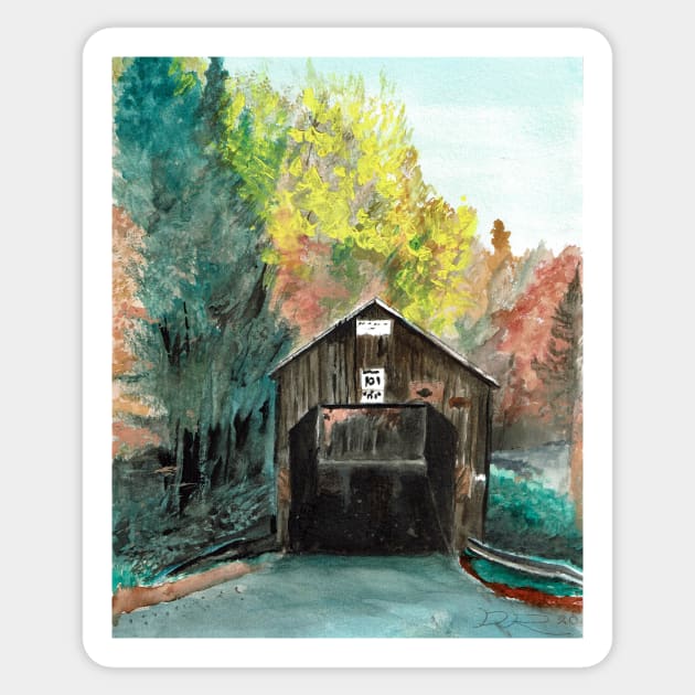 Smyth Covered Bridge - Smyth Covered Bridge - Sticker | TeePublic