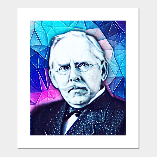 Jacob Riis Snowy Portrait | Jacob Riis artwork 5 - Jacob Riis - Posters ...