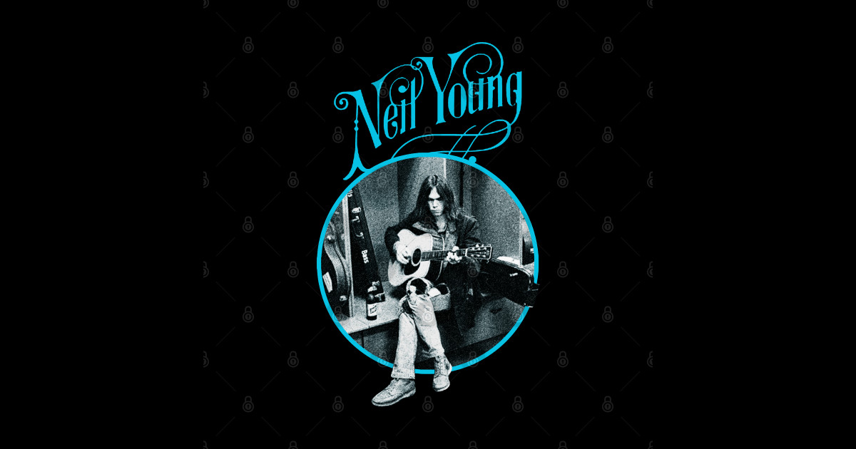 Neil Young - Neil Young - Sticker | TeePublic