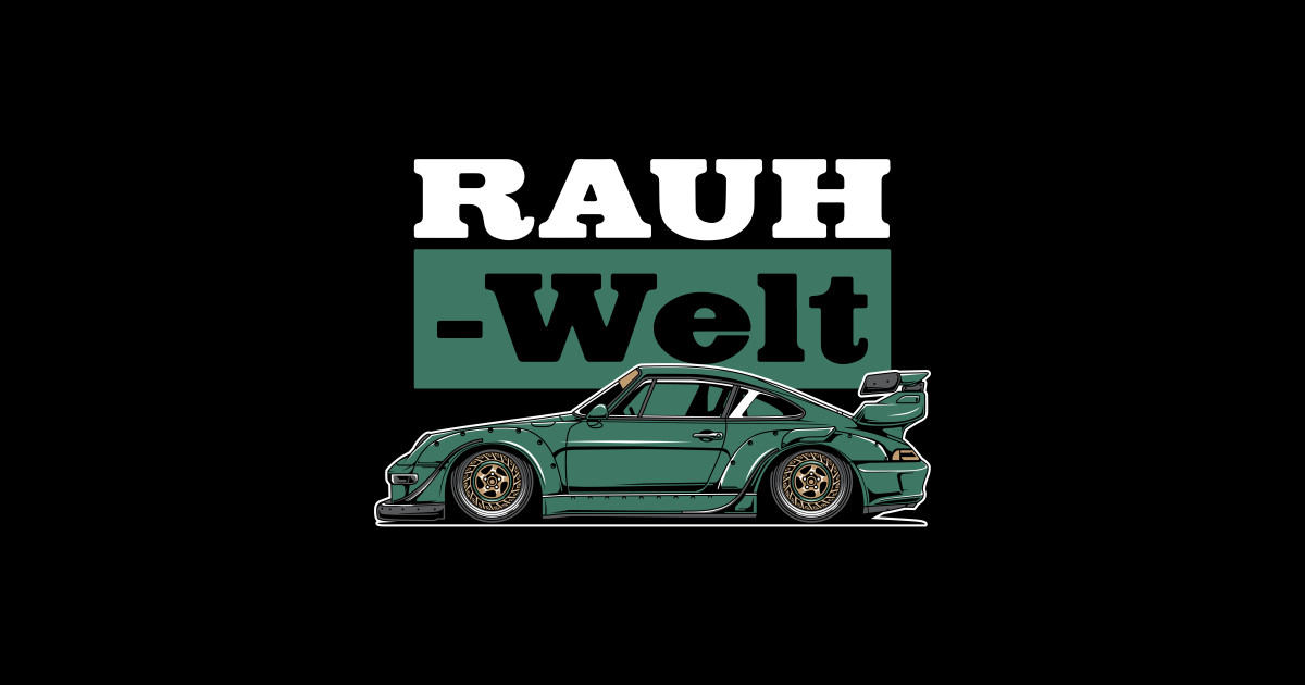 RWB-Green - Rauh Welt Begriff - Sticker | TeePublic