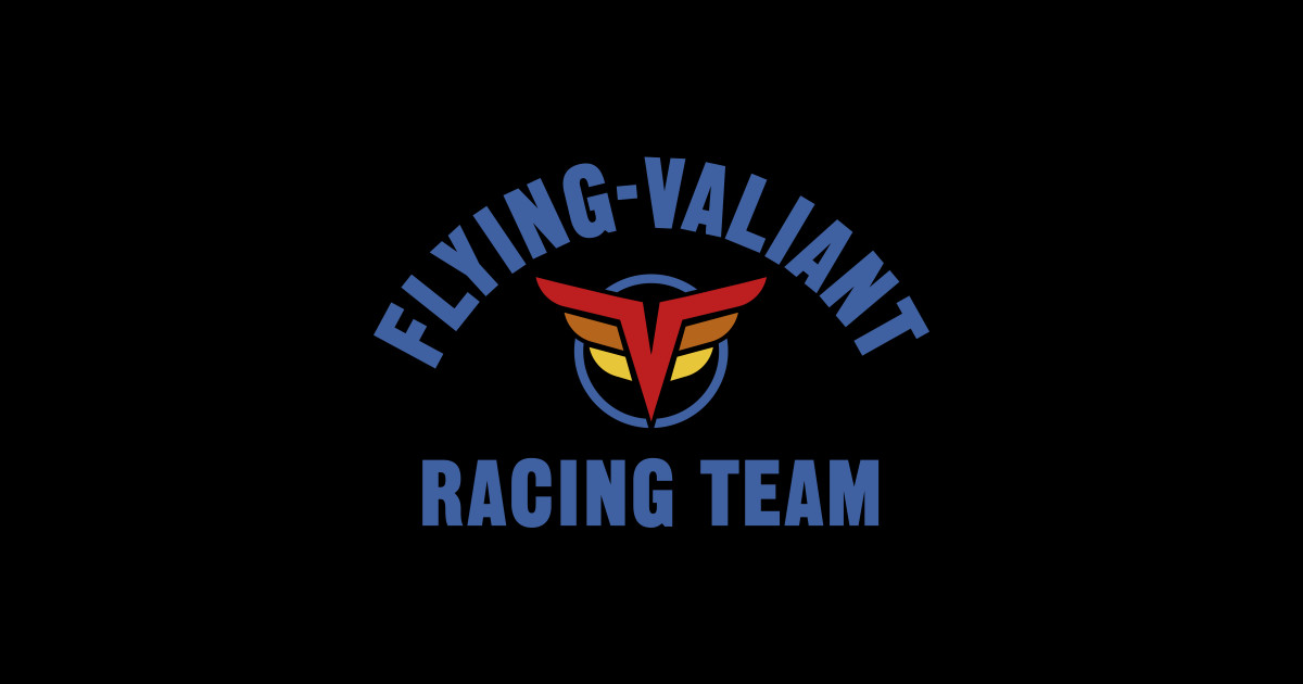 The Flying Valiant Racing Team - Colorful - Valiant - Sticker | TeePublic