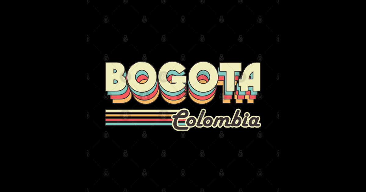 Bogota Colombia city visit - Bogota - Sticker | TeePublic