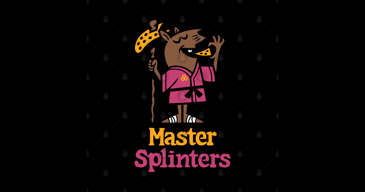 Master Splinters Pizza - Tmnt Ninja Turtles - T-Shirt | TeePublic