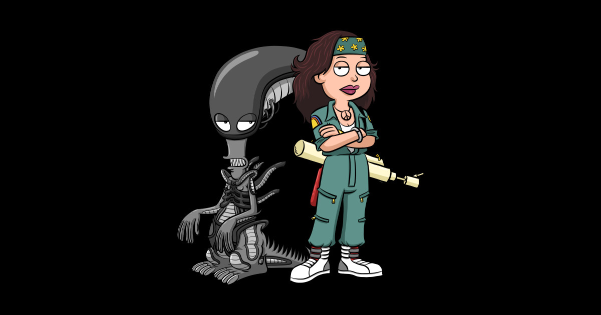 American Dad Alien - Alien - Sticker | TeePublic