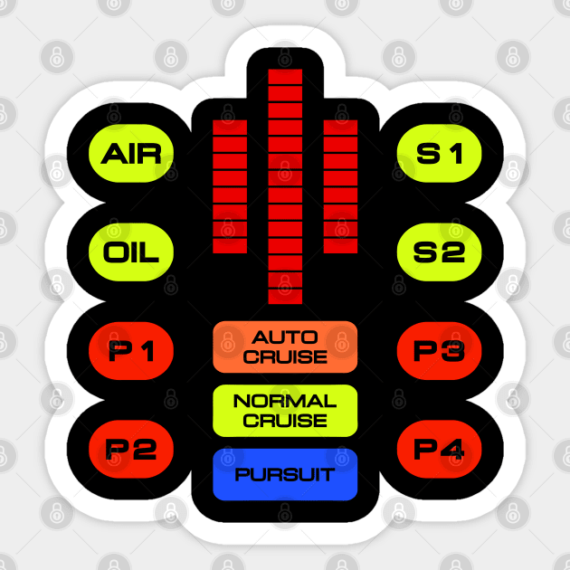 Knight Rider KITT - Knight Rider Kitt - Sticker | TeePublic