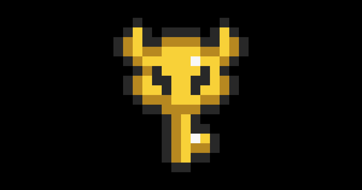 Big Key Sprite - Zelda - Sticker | TeePublic