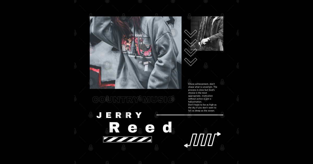 JERRY REED - Jerry Reed - Sticker | TeePublic